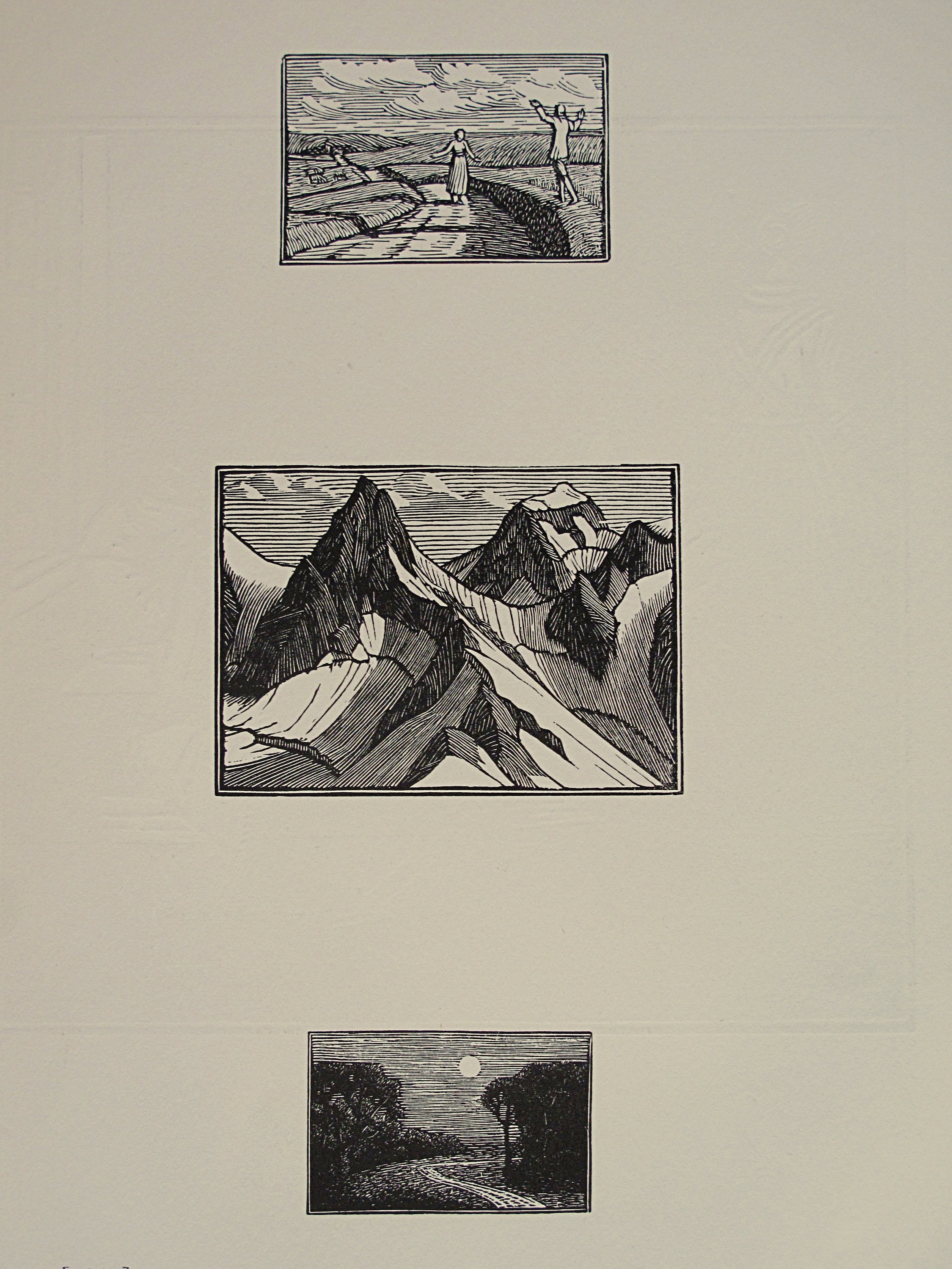 GWEN RAVERAT 1959 Wood Engraving 'the Bolshevist Agent' Printed From ...