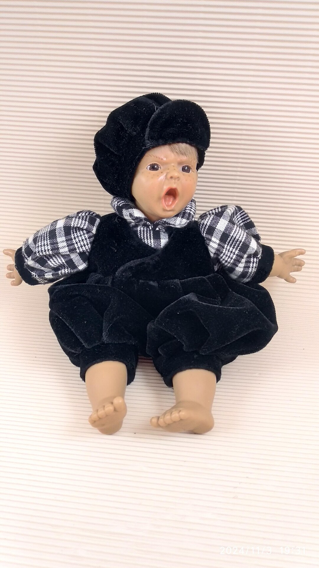 Vintage Crying Boy Doll Danton Dressed Collectibles From Spain - Etsy UK