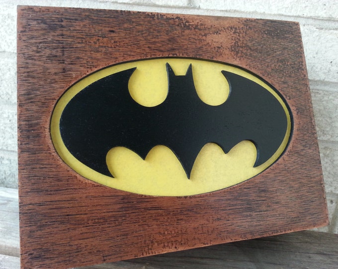 Batman Returns Symbol, Repurposed Cigar Box - Etsy