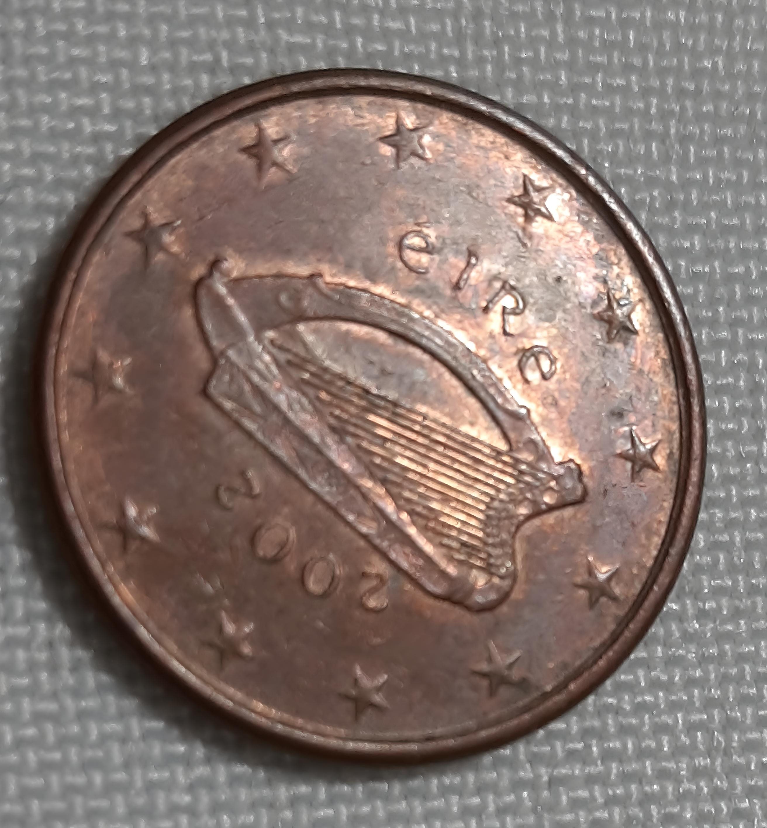 5 Euro Cents Ireland / Rare Coin - Etsy