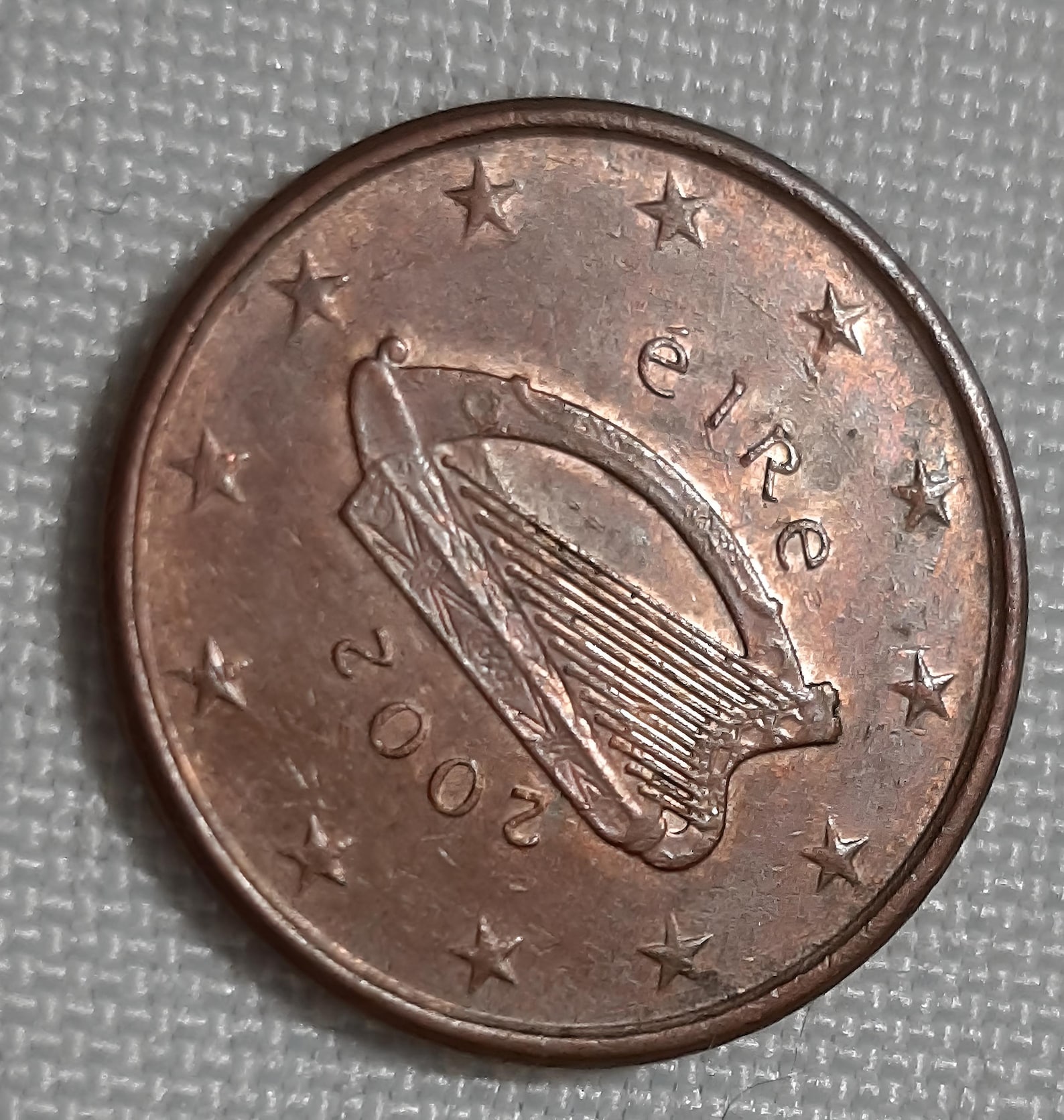 5 Euro Cents Ireland / Rare Coin - Etsy