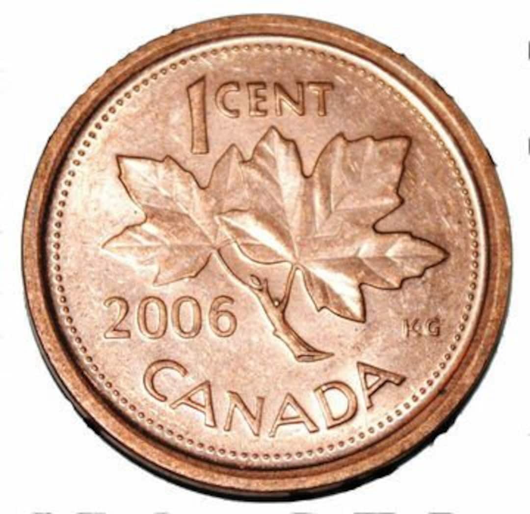 Rare Discontinued Canadian Penny - Etsy