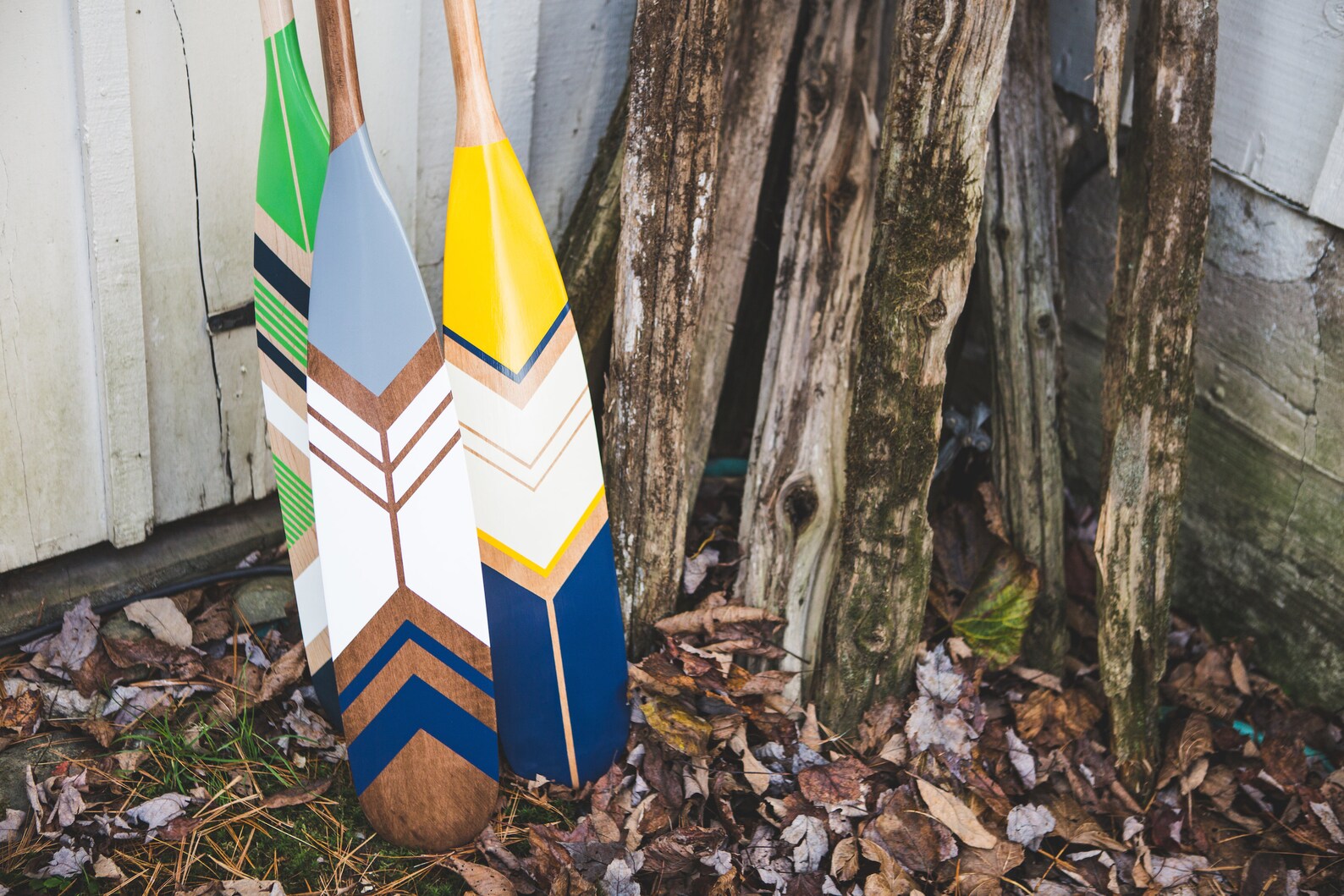 Decorative Canoe Paddle Hand Painted on Maple Wood - Etsy