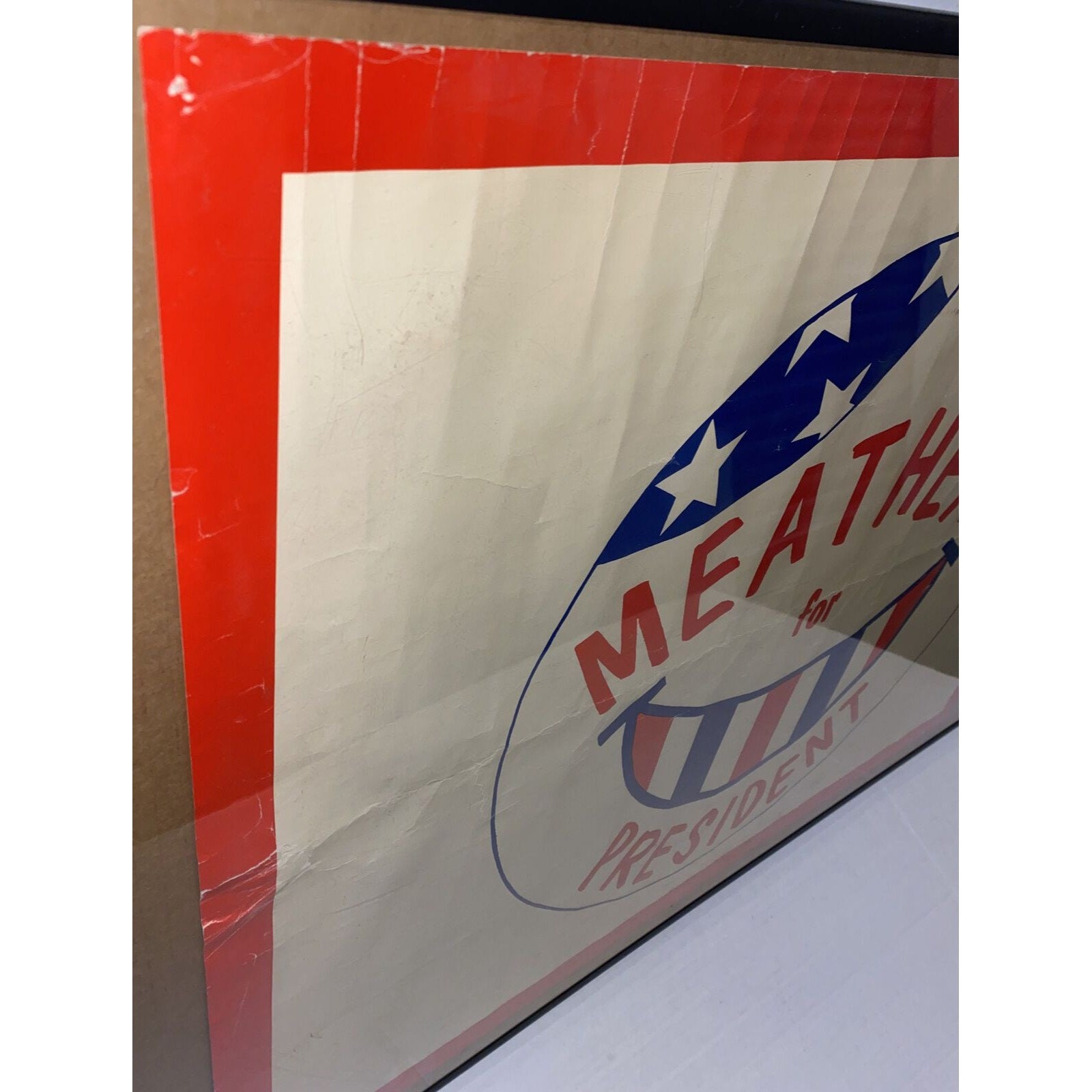 RARE Vintage 1970s Meathead for President Poster All in Family Archie ...