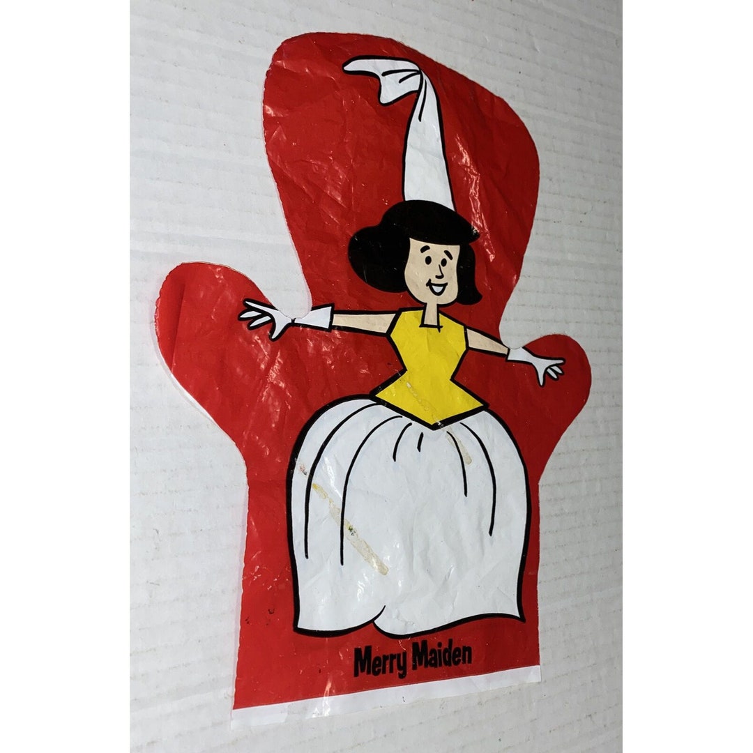 Little Oscar Mayer Friend Merry Maiden Plastic Hand Puppet Vintage 1966 ...