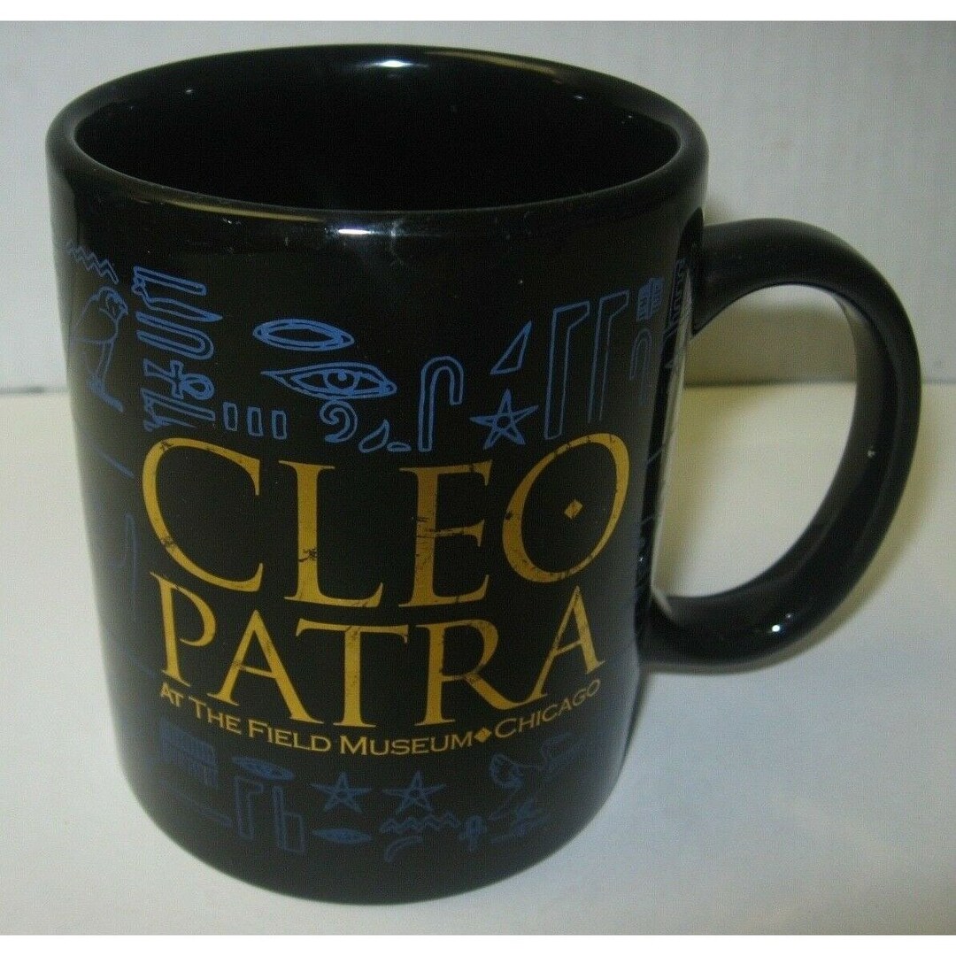 RARE Cleopatra Mug Chicago Field Museum Exhibit Souvenir Cup FREE ...