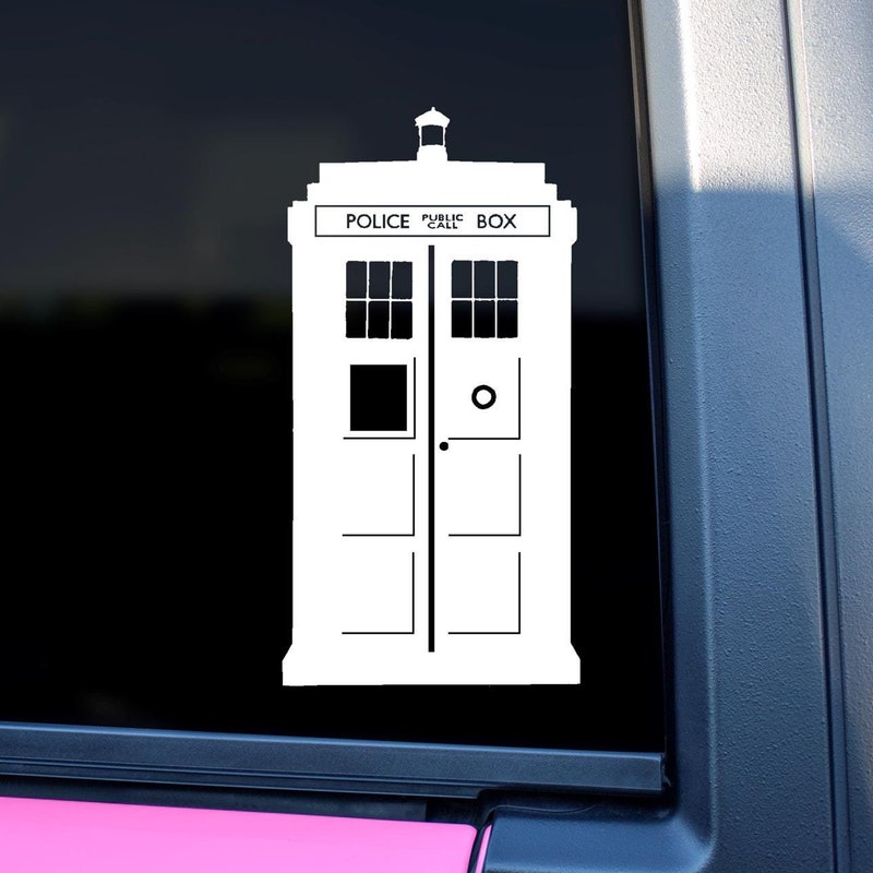 Tardis Wall Decal - Etsy