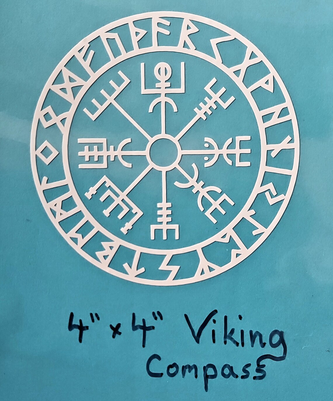 Viking Compass Car/window/laptop/wall Vinyl Decal-sticker - Etsy