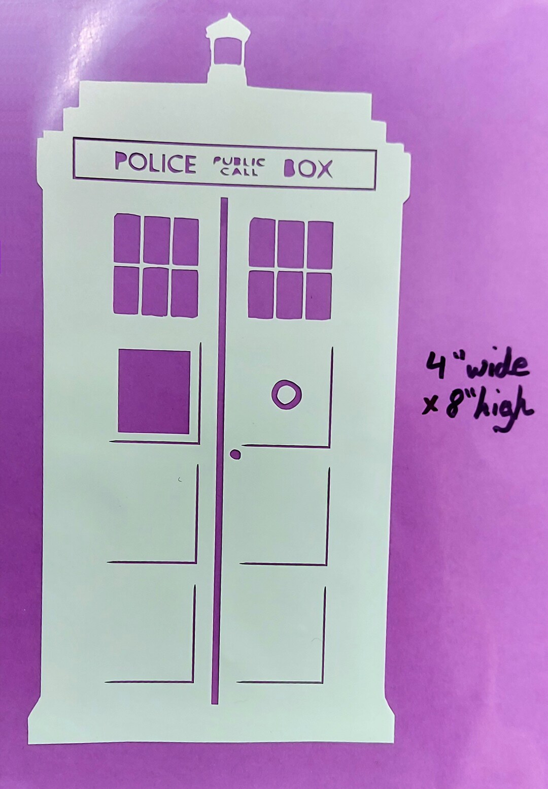 Tardis Decal PNG & SVG Digital Download - Etsy