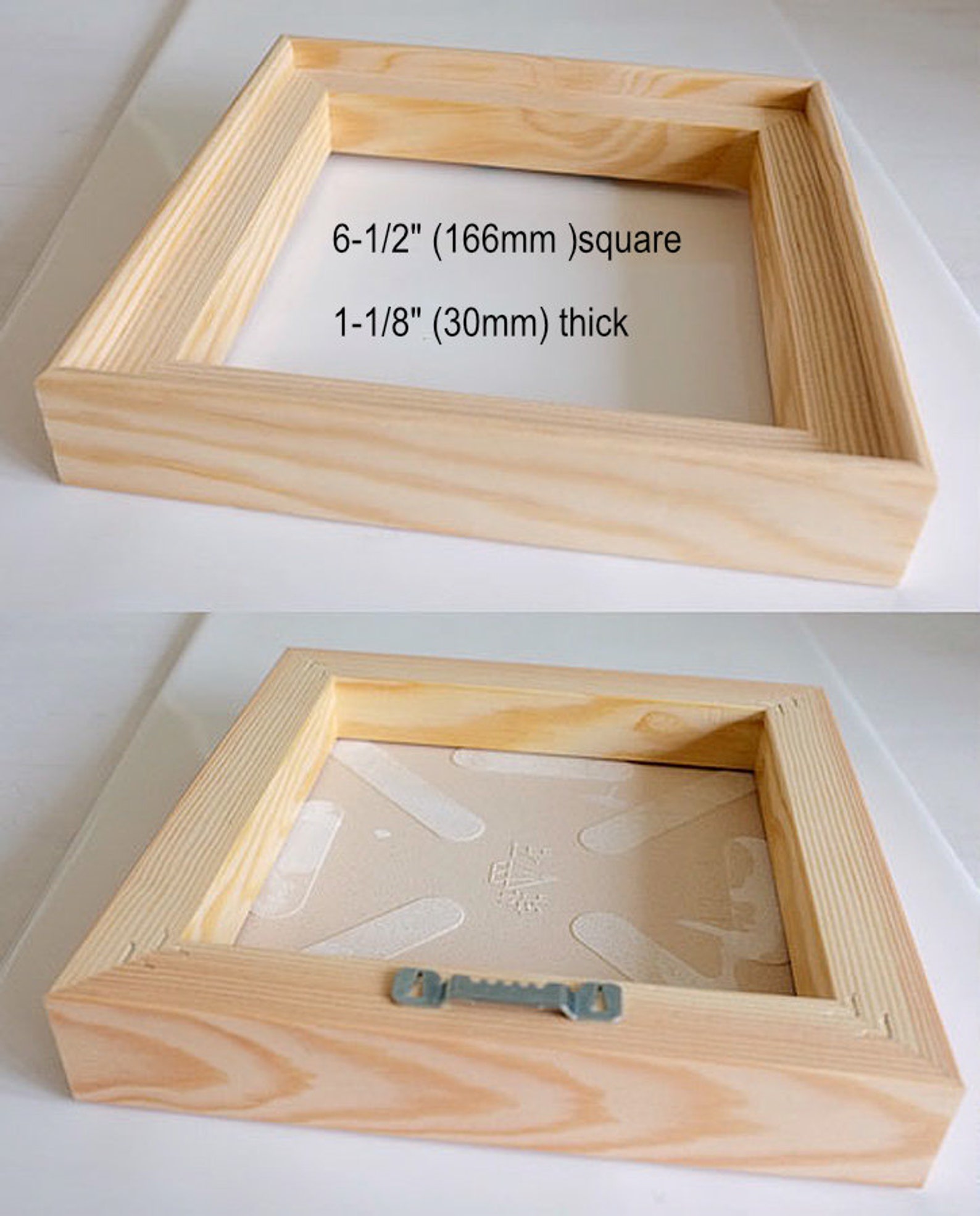 Ceramic Tile Framed Abstract Wall Art an Original - Etsy