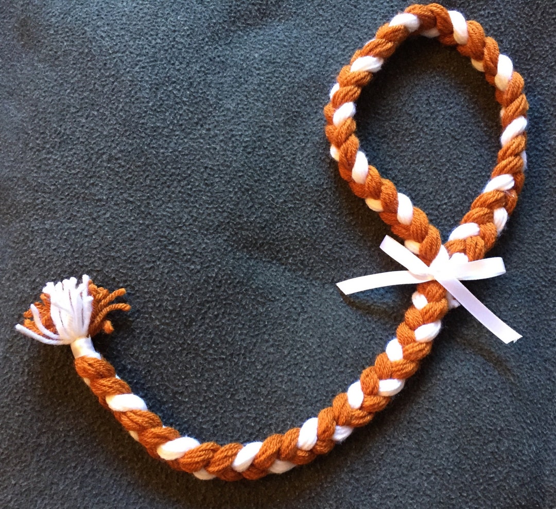 Disney Inspired Frozen Anna Braid Adjustable Yarn Hair Wig Costume ...