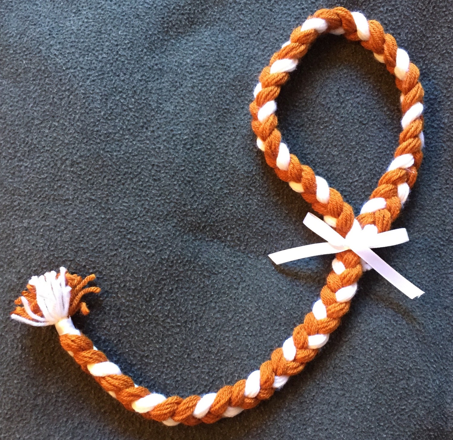 Disney Inspired Frozen Anna Braid Adjustable Yarn Hair Wig | Etsy