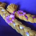Disney Inspired Tangled Rapunzel Braid Adjustable Yarn Hair Wig Costume ...