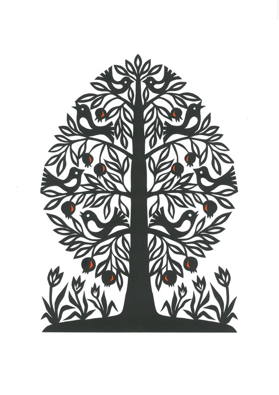 Scherenschnitte Tree