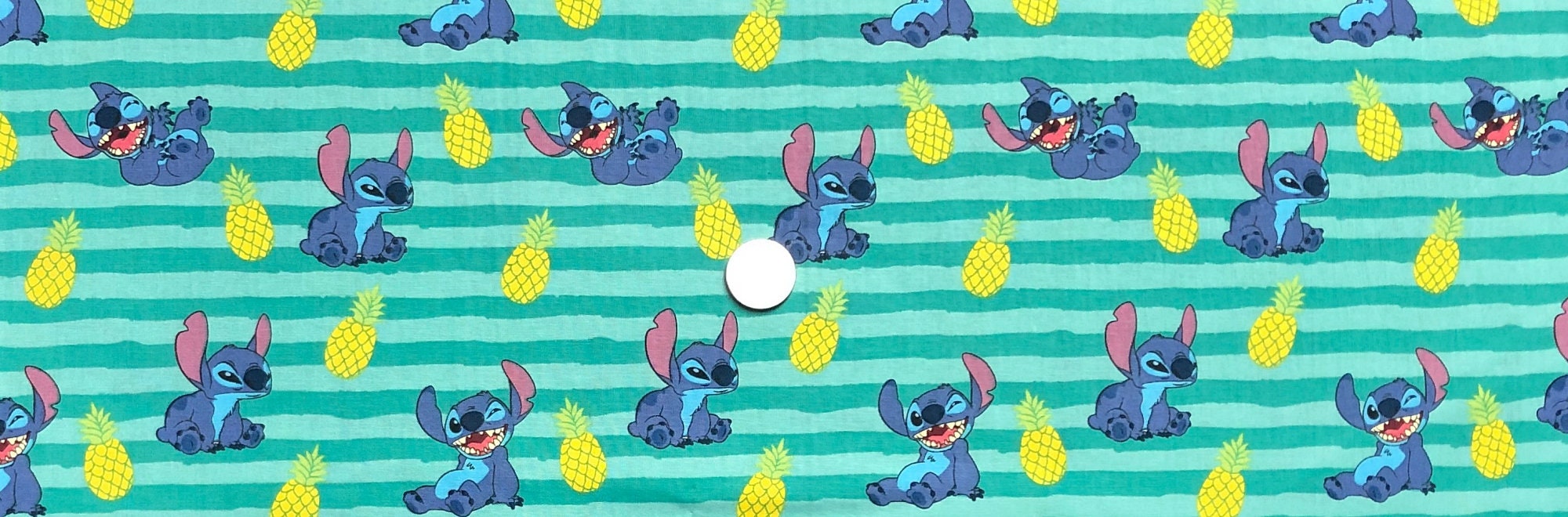 Disney's Lilo and Stitch Stitch Stripe by Springs Creative 20238 Fabric ...