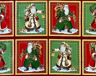 Santa Claus Panel - Etsy