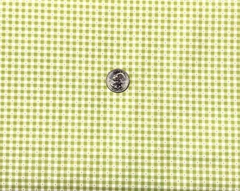 Green and Yellow Check Fabric - Etsy