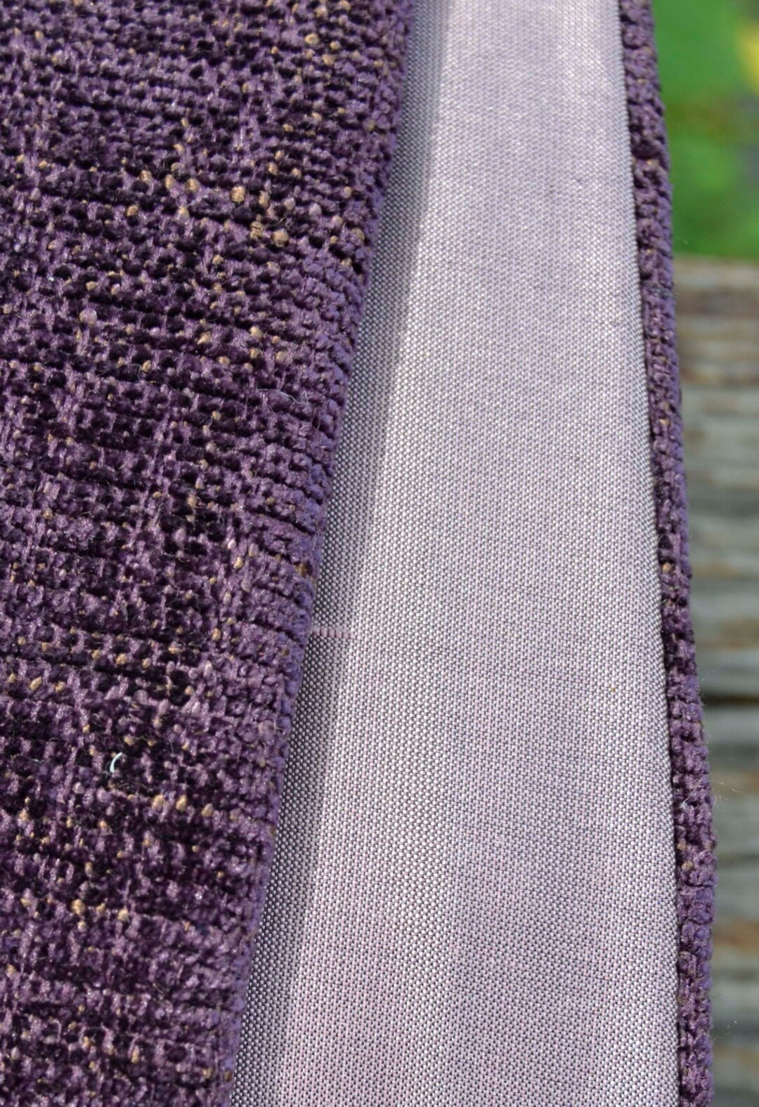 Clergy Stole, Purple With a Touch of Gold, Lined in Silk. Pastor Stole ...