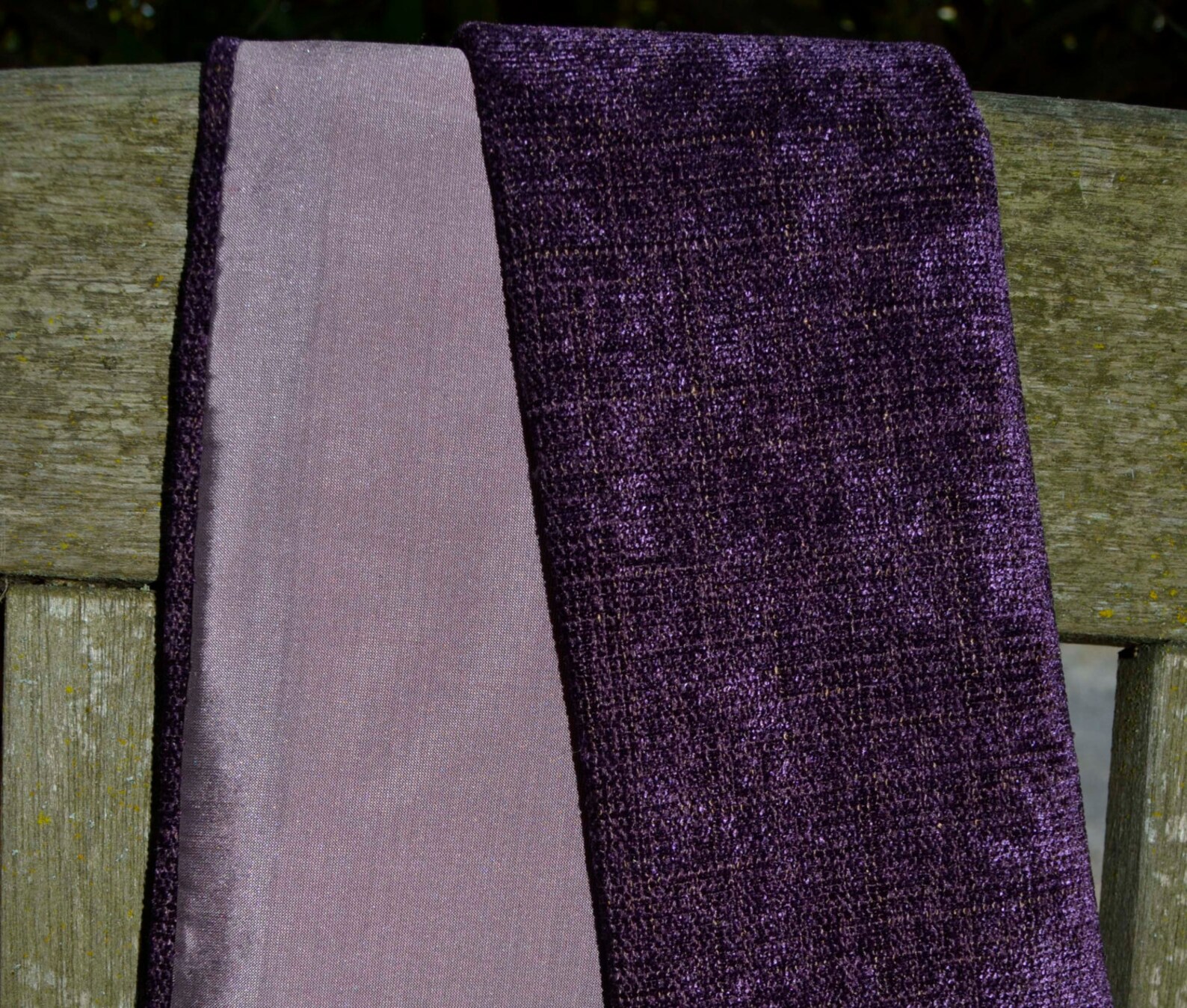 Clergy Stole purple with a touch of gold lined in silk. | Etsy