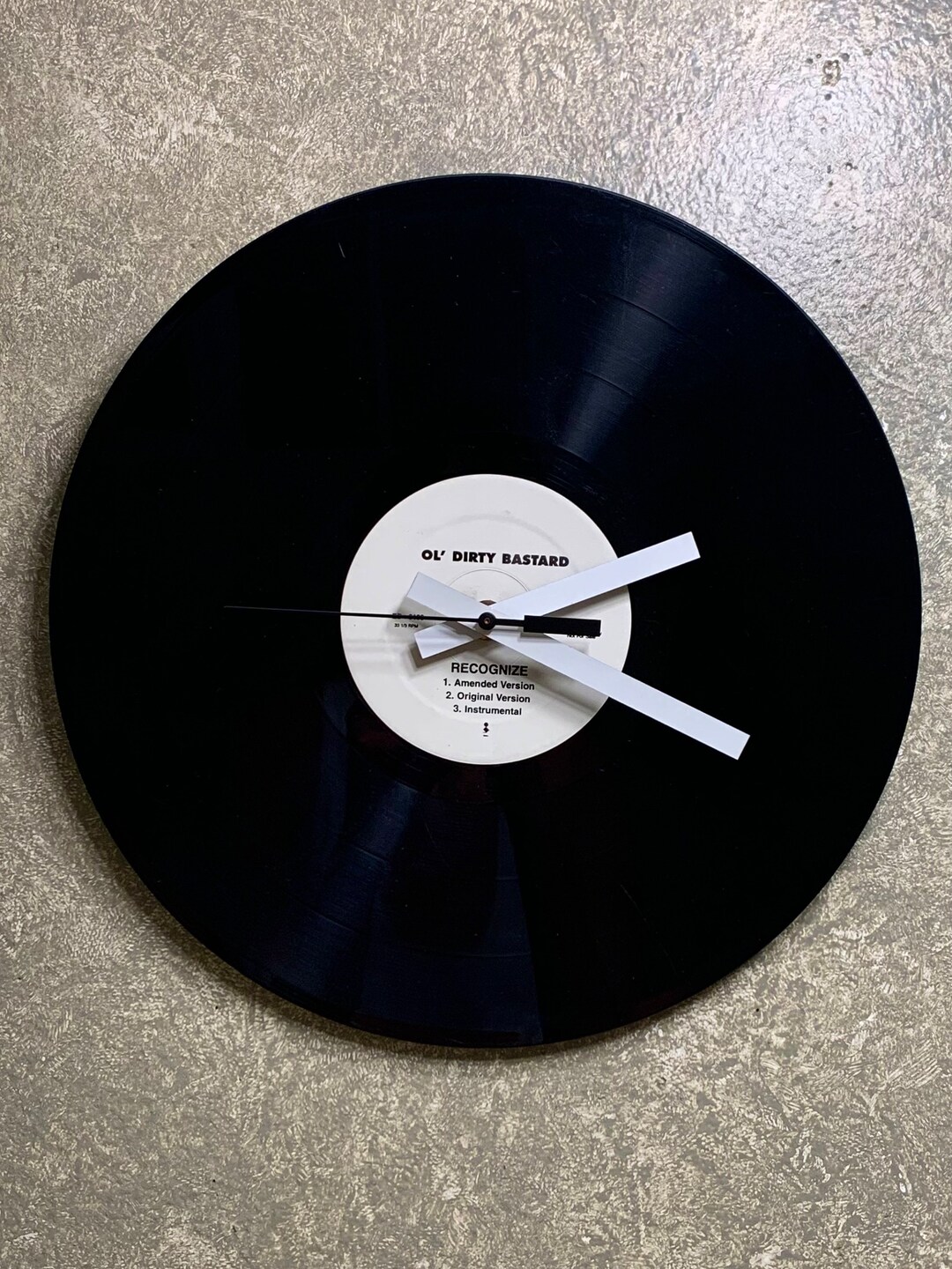 Ol’ Dirty Bastard Vinyl Record Wall Clock - Etsy