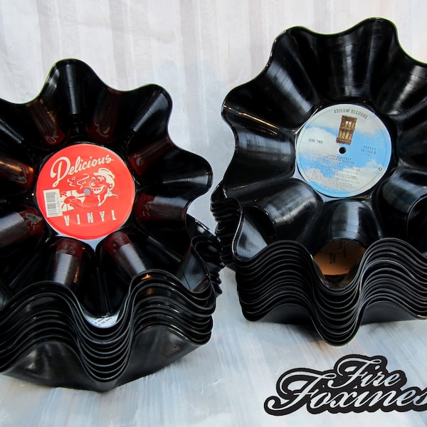 Record Bowls - Etsy