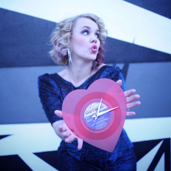 Vinyl Record Clock - Etsy