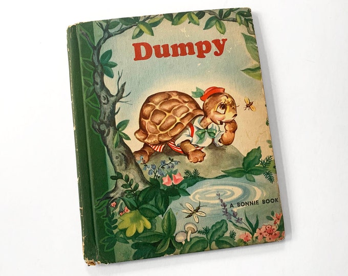 Vintage 1947 DUMPY TURTLE BOOK Illustrated Childrens Books, Farmhouse ...
