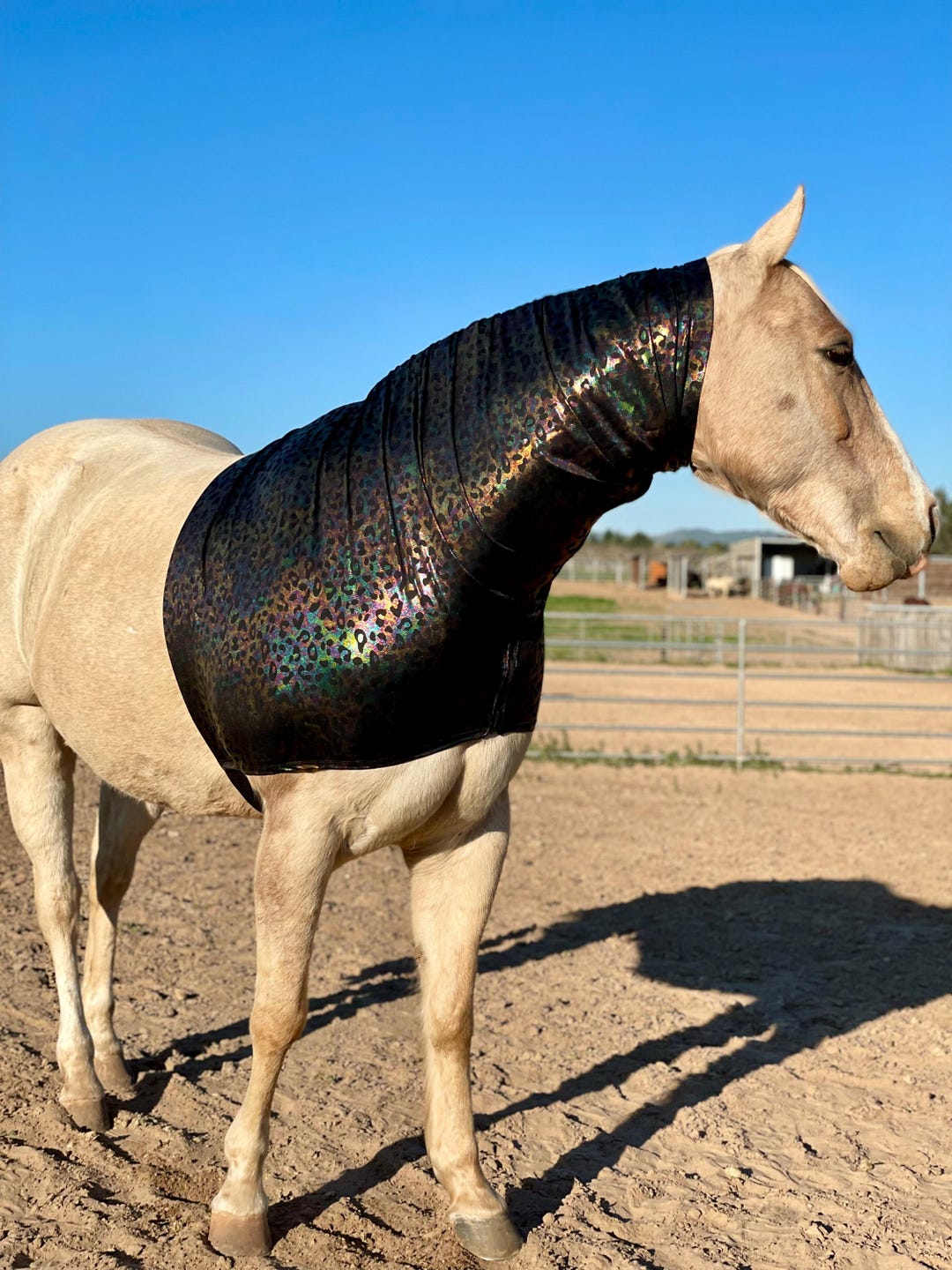 Hologram Leopard Faceless Hood - Sleazy - Etsy