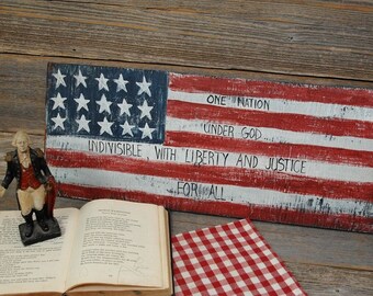 Acrylic American Flag - Etsy