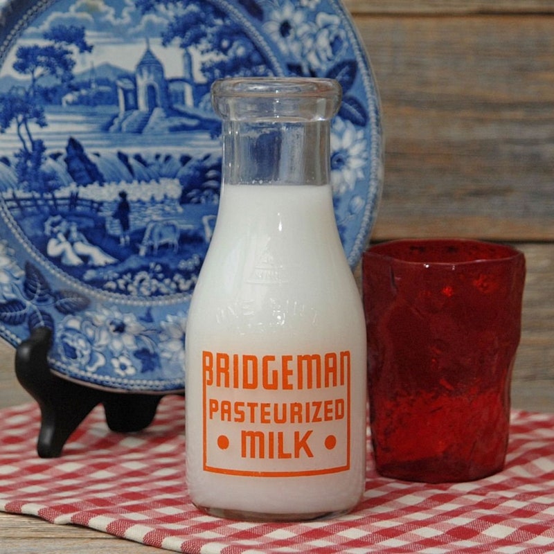 Small Milk Bottles - Etsy