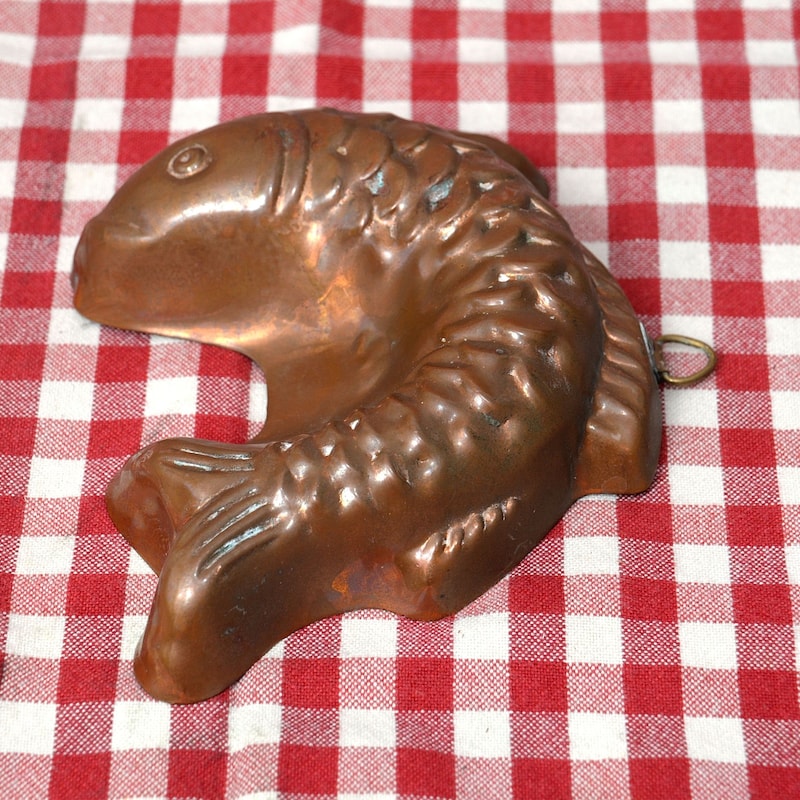 Copper Fish Mold - Etsy