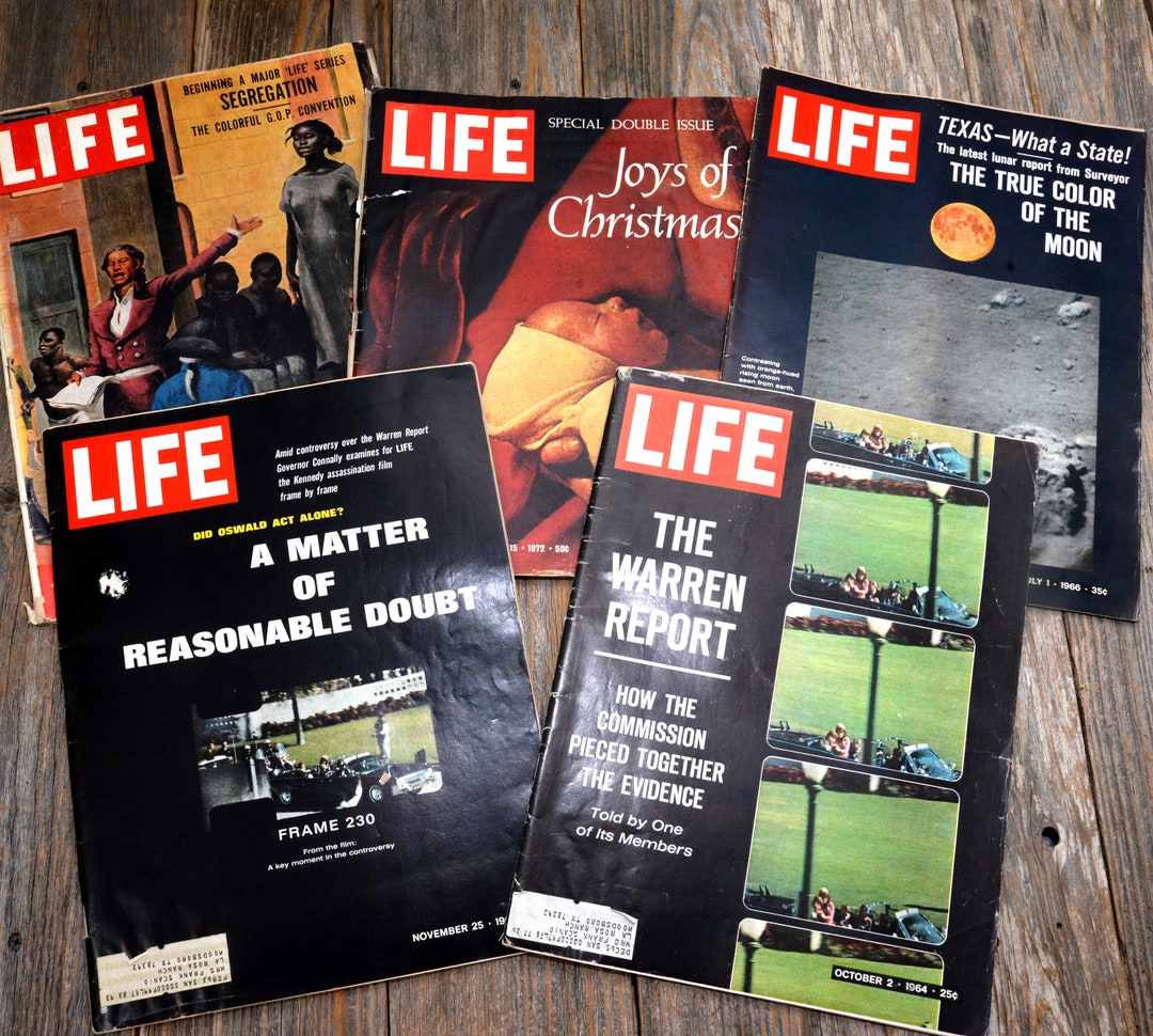 Vintage LIFE Magazines: 1950s-70s Historical Collection - Etsy