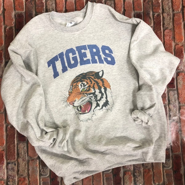Tiger Sweatshirt - Etsy