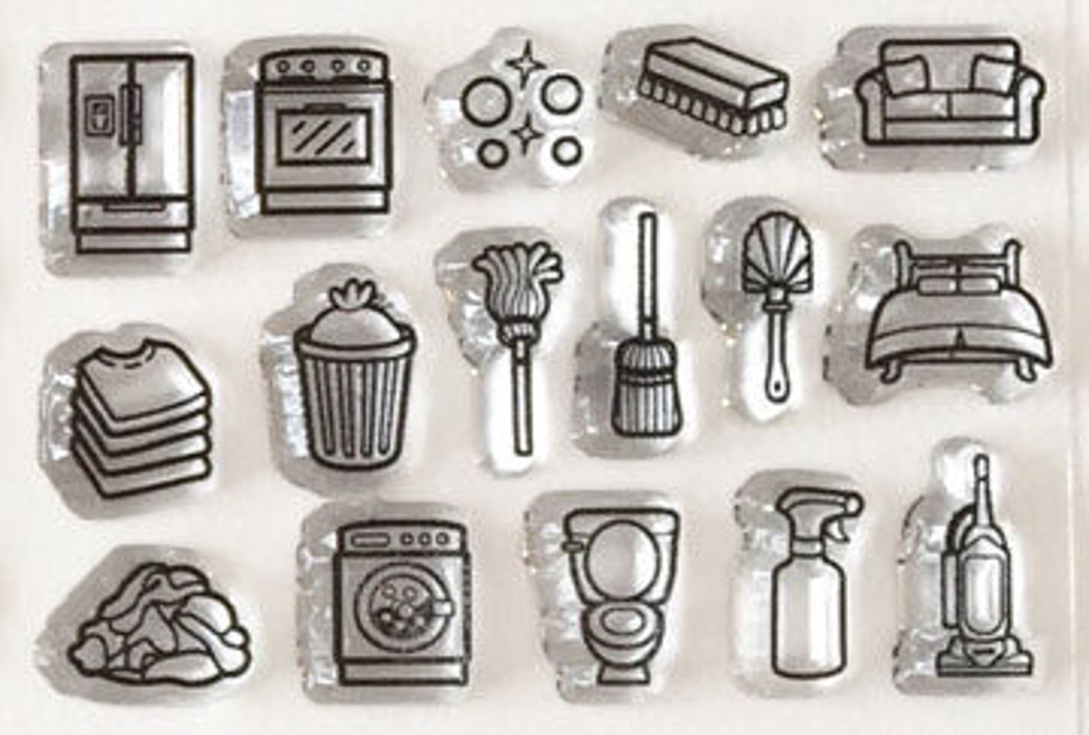 Chore Stamps, Housework Planner Stamps, Planner Sets, Planner ...