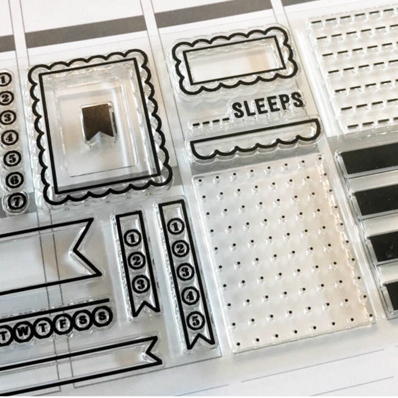 Bullet Journal Stamps - Etsy
