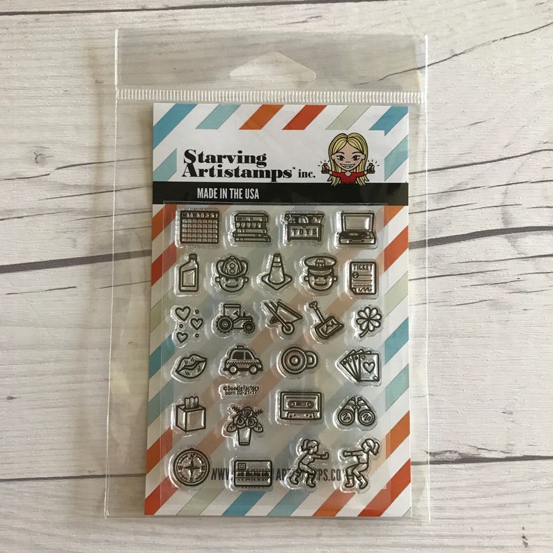 Planner Stamps, Planner Icon Stamps, for Planners, Bullet Journal ...