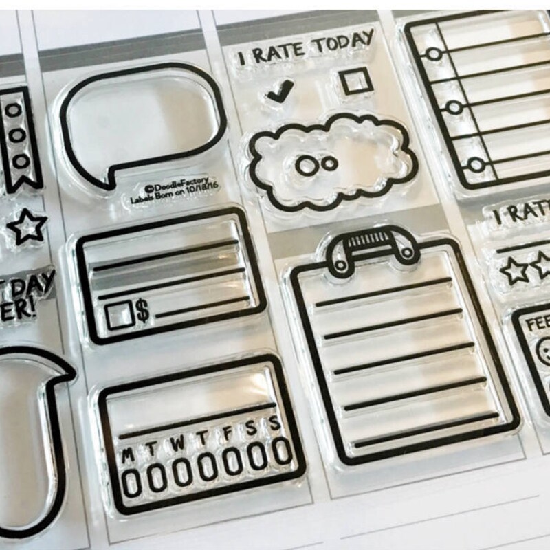 Planner Stamps - Etsy