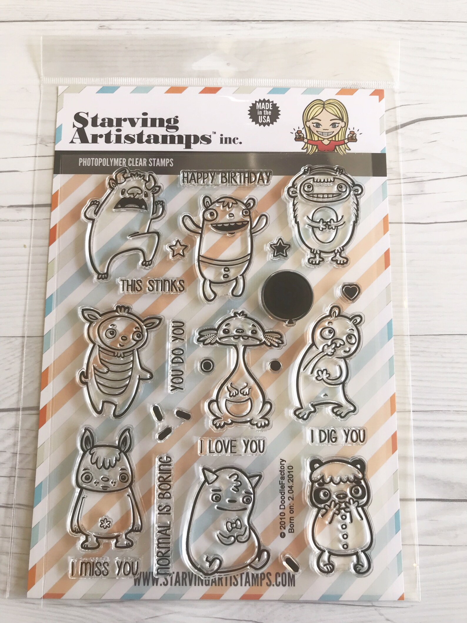 Creature Stamps, Animal Stamps, Monster Stamps, Alien Stamps, Planner ...