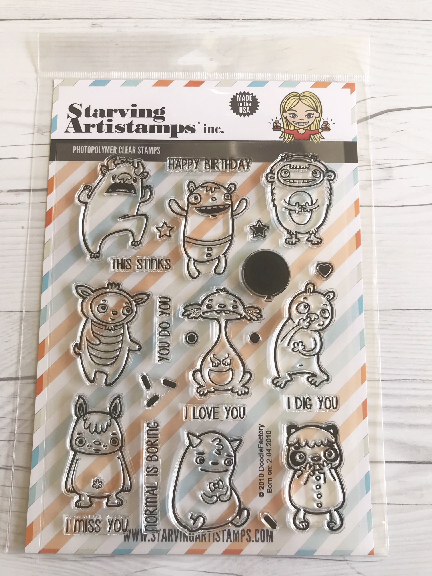 Creature Stamps Animal Stamps Monster Stamps Alien Stamps - Etsy