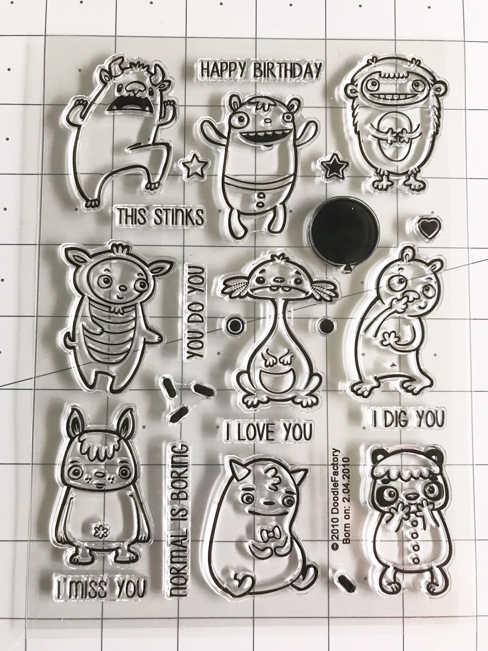 Creature Stamps, Animal Stamps, Monster Stamps, Alien Stamps, Planner ...