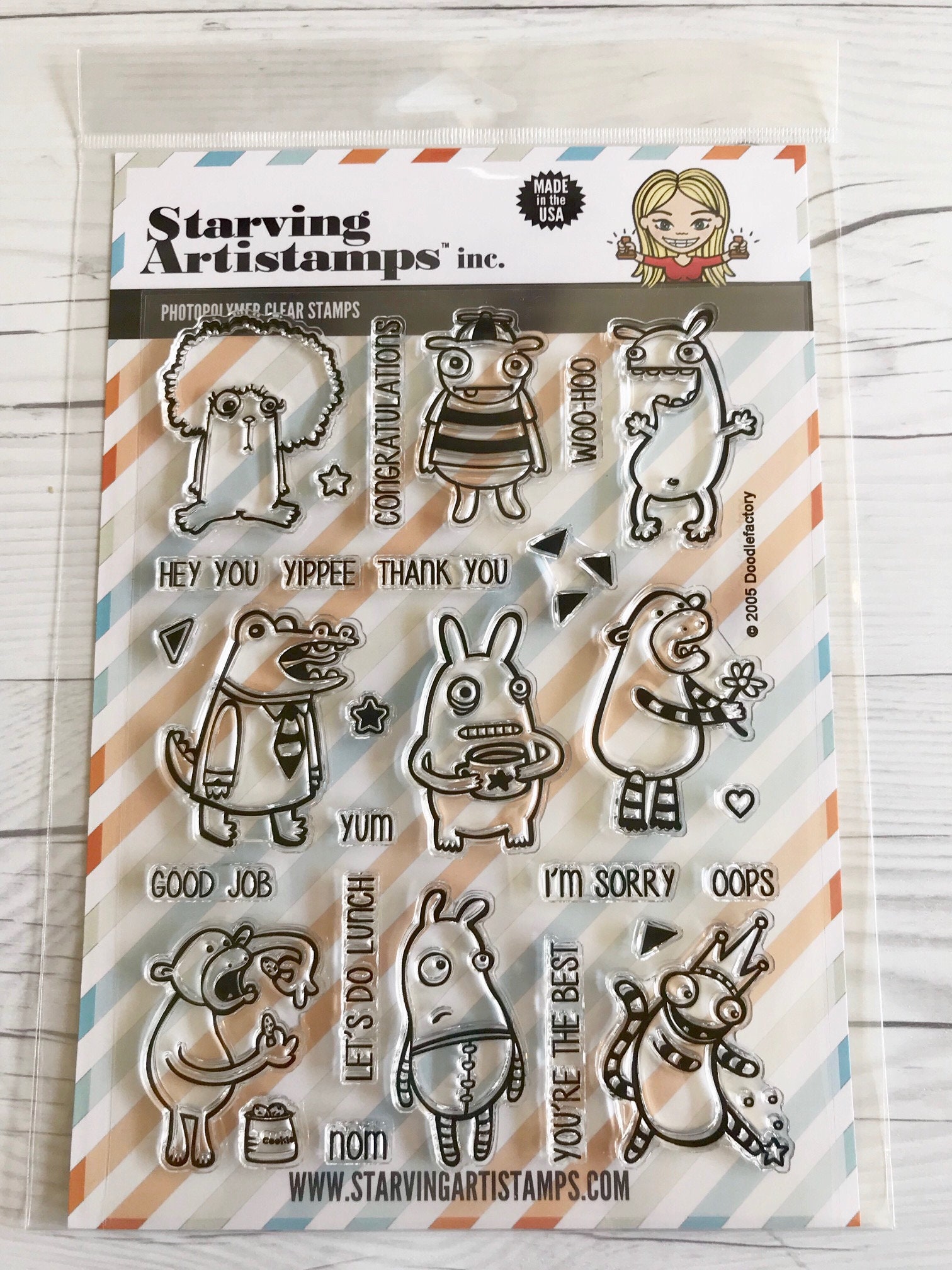 Creature Stamps Monster Stamps Quirky Stamps Cute Stamps - Etsy Canada