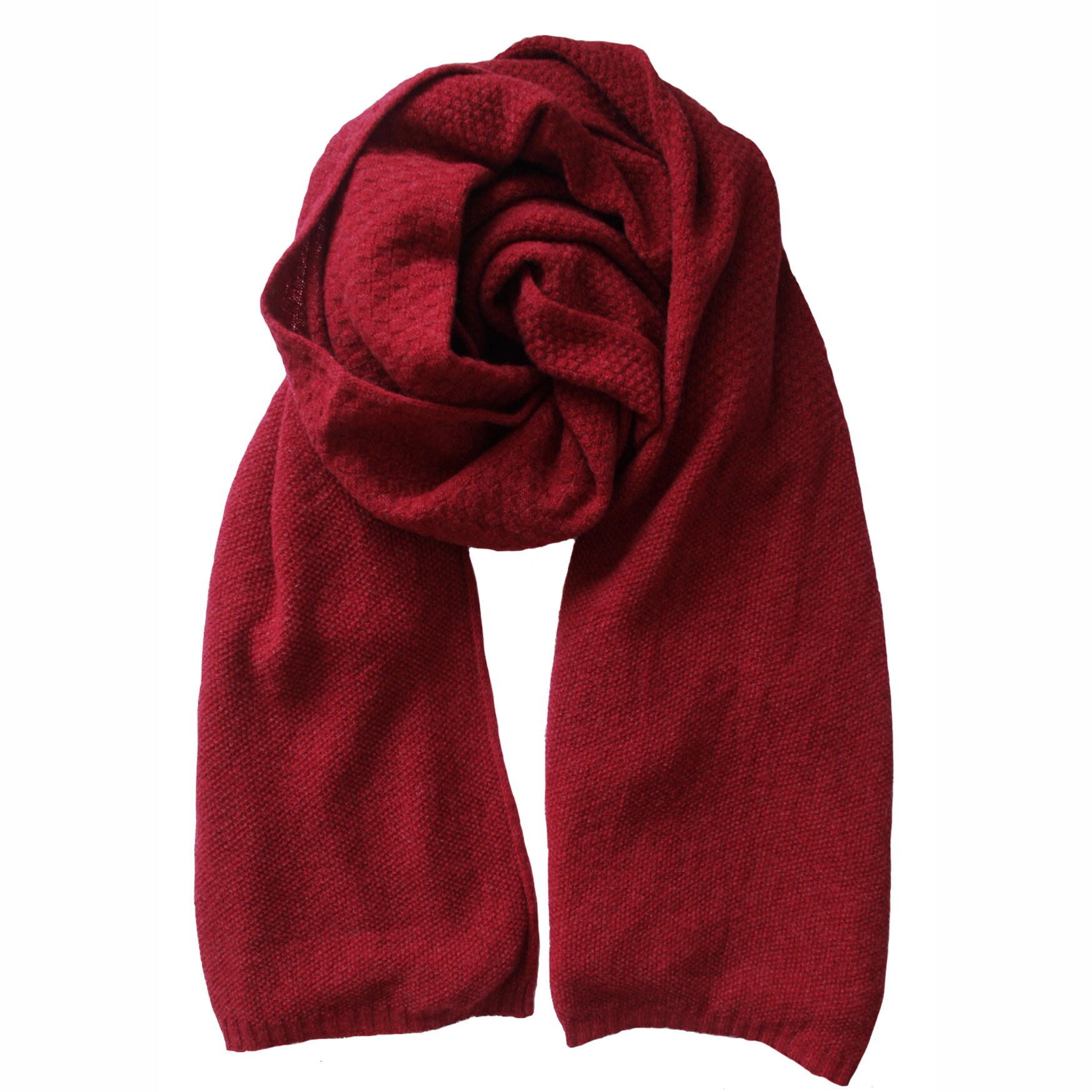 Lambswool Red Scarf, Sofa Throw, Blanket, Winter Accessory, Womens ...