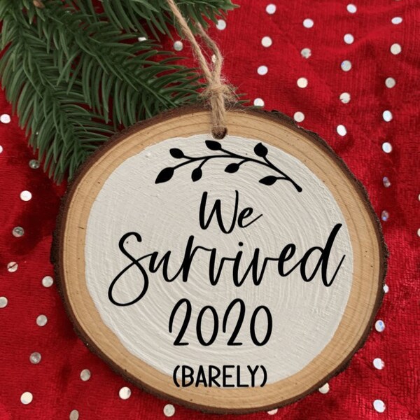 We Survived 2020 Ornament - Etsy