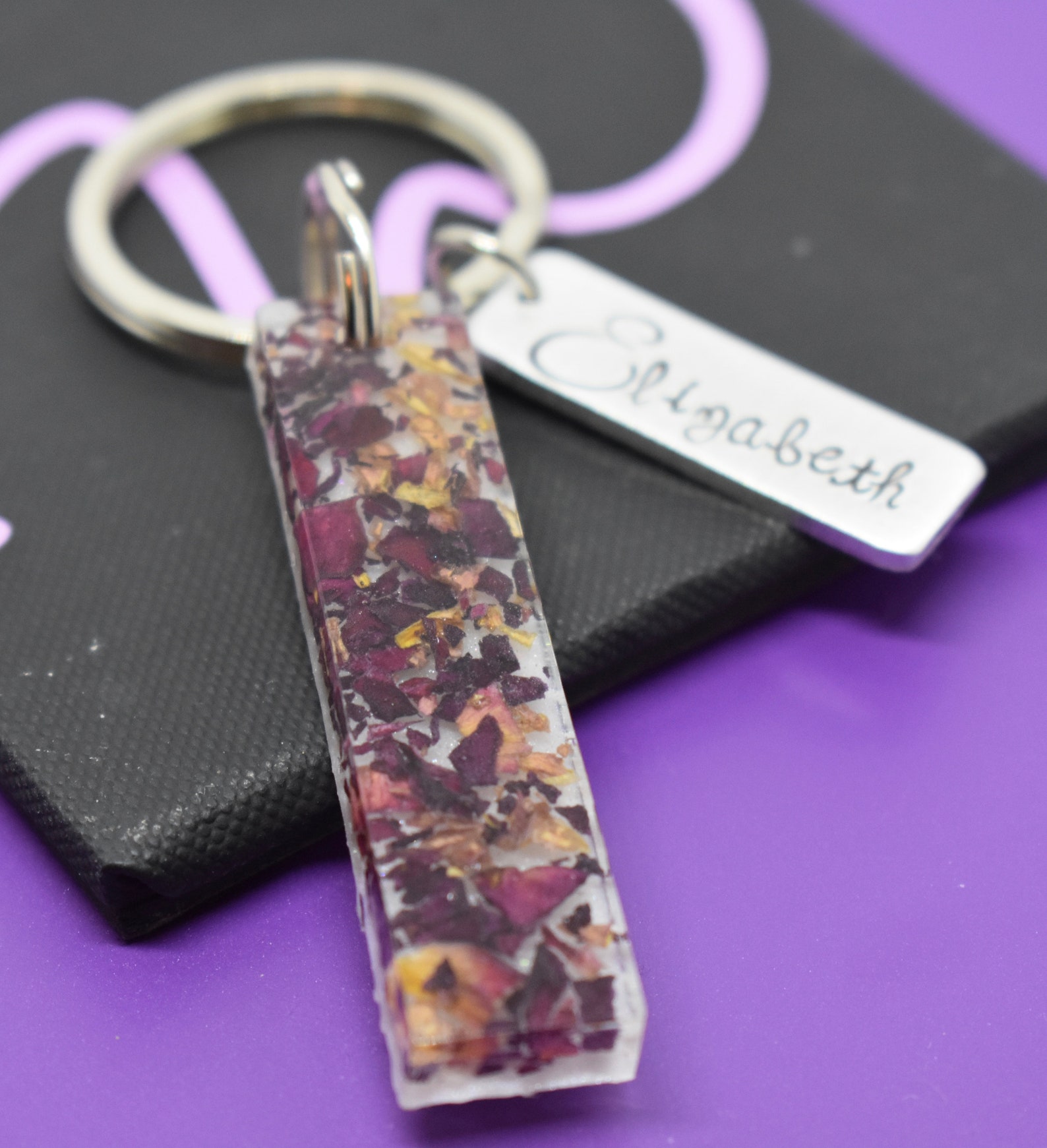 Wedding Bouquet Keepsake Keychain Funeral Flowers Preserved - Etsy