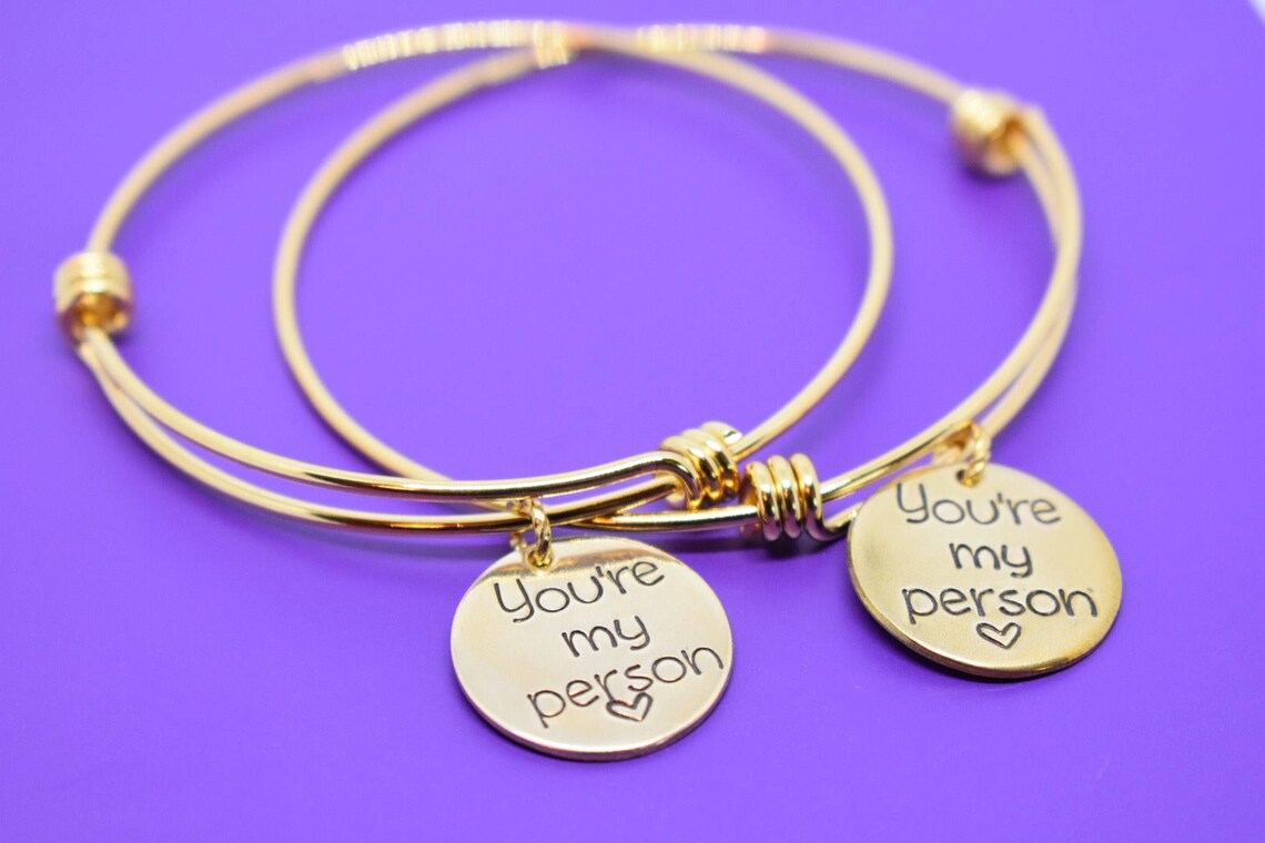 You're my person Bracelets Best Friend Jewelry Anatomy | Etsy