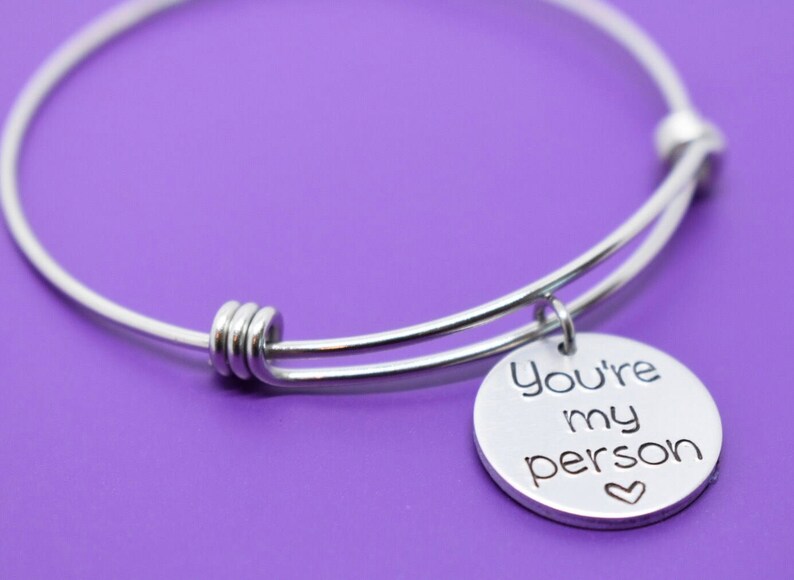 You're My Person Bracelets Best Friend Jewelry Anatomy - Etsy