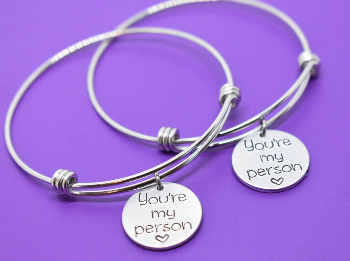You're My Person Bracelets Best Friend Jewelry Anatomy | Etsy