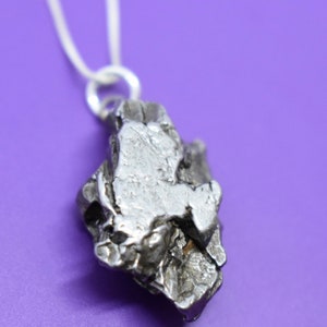 Meteorite Necklace Meteorite Jewelry Space Rock Space Raw Gemstone ...