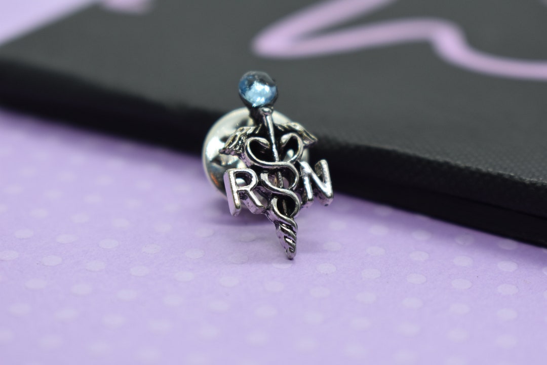Nurse Pin for Pinning Ceremony, Lapel Nurse Pin, Personalized Rn, Bsn ...