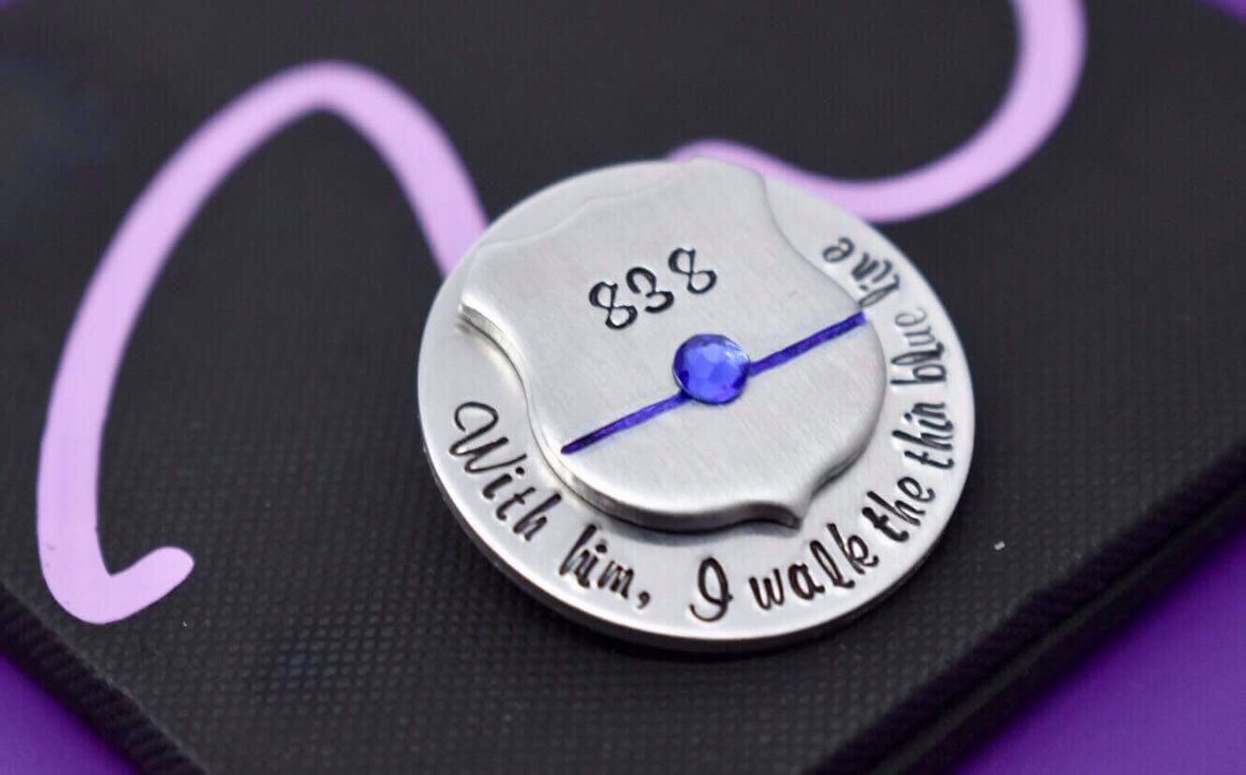 Police Wife Gift, Pin for Officer Wife, Ceremony Gift for Officer Wife ...
